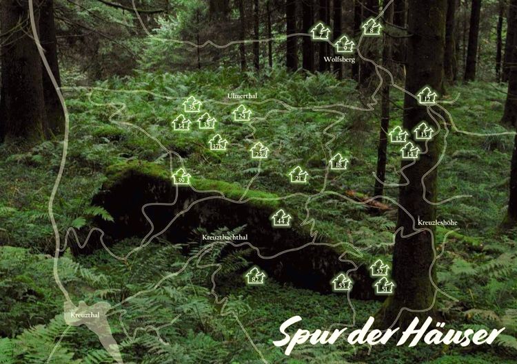 Spur der Häuser